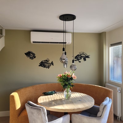 Black Rectangle Metal Wall Clock, Modern Large Wall Clock, Oversize ...