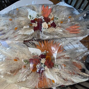 Wedding Flowers Rust Swag Willow Terracotta Wedding Arch Flowers ...