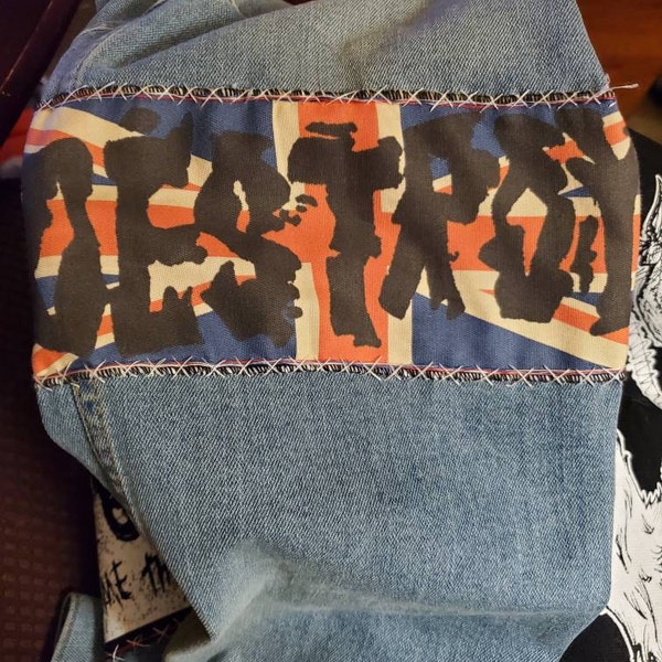 Seditionaries Destroy Patch Overlocked Patch 1977 Style Punk Patch ...