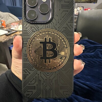 Custom Coin iPhone Case BTC Bitcoin Phone Case Crypto Case ...