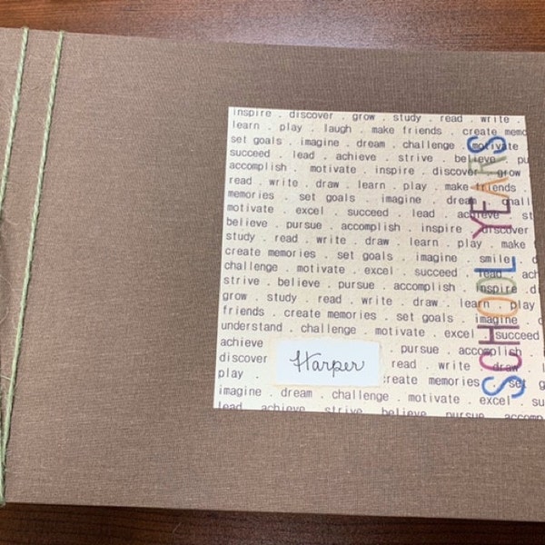 School Years School Memory Book, School Album, Pre-k Through 12th Grade ...