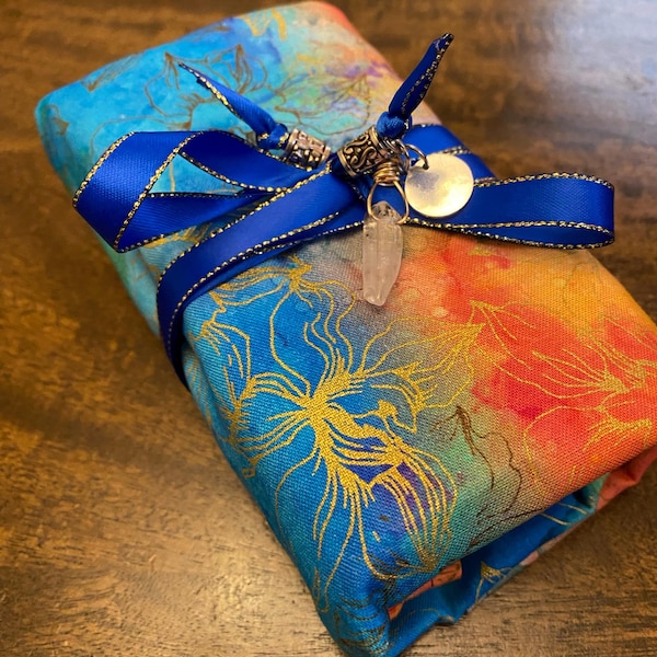 MINI Altar Cloth Moon, Tarot Cloth, Traveling Altar Cloth, Portable ...