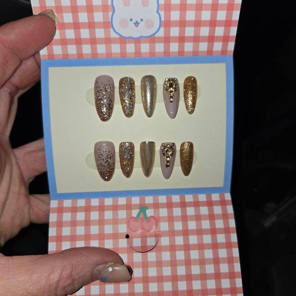 Friday the 13th Inspired Press on Nails | Luxury Nails | Halloween ...