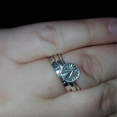 Stacking Ring Sterling Silver Rings Tribal Rings Unique Rings Boho ...