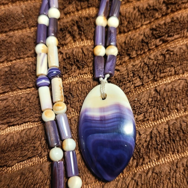 White Color Wampum Shell Tube Bead 16inch - Etsy