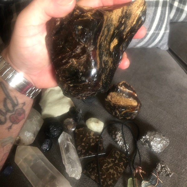 Whitby Jet Polished Whitby Jet Rough Whitby Jet Jet Stone Jet Palm ...