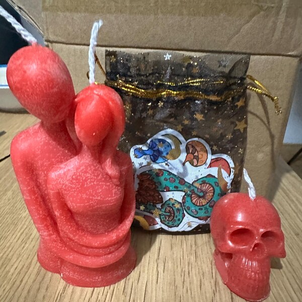 Figure Candle Male! Multiple Colours - Witchcraft - Magic - Ritual ...