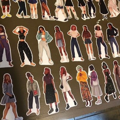 POC La Dolce Vita Inspired Girls Stickers, People of Color Scrapbooking ...