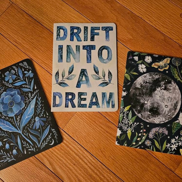Magic & Moonflowers Notebook Collection. Journal Set, Perfect Gift for ...