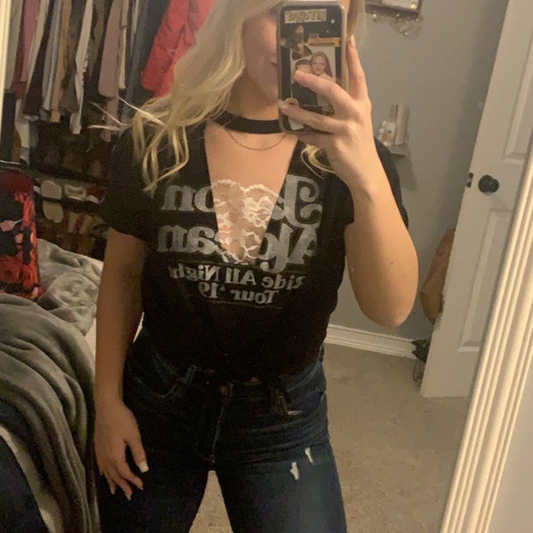 Texas Tech Crop Tube Top With Tie in Back - Etsy