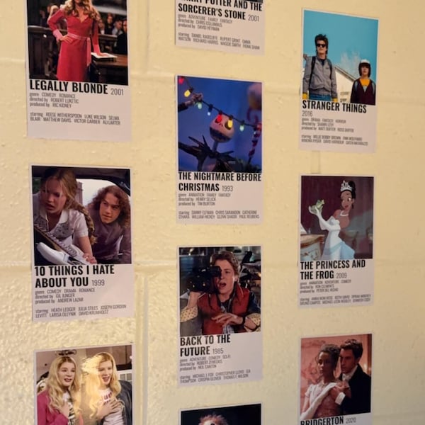 Custom Movie Poster Stickers, TV Show Poster Stickers, Laptop Stickers ...