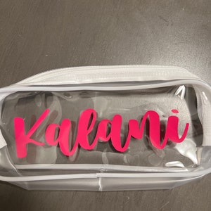 Kayla Monogram // Custom Letter Vinyl Decal // Vinyl Stickers | Etsy