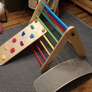 Climbing Triangle With Ramp That Can Be Transformed Into a Climbing ...