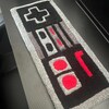 Tufted Nintendo NES Controller Keyboard Pad, Handmade Rug, Retro Gaming ...