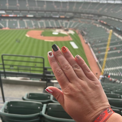 Atlanta Braves Baseball Nail Art Decals official Moon Sugar - Etsy