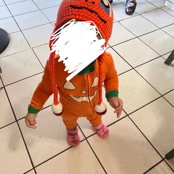 Charmander Inspired Crochet Hat,charmander Hat - Etsy