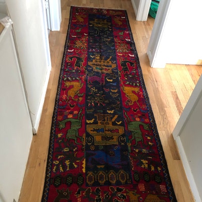 4x3 Gorgeous Turkish Mamluk Area Rug/ Afghan Handmade Plush Wool Rug ...