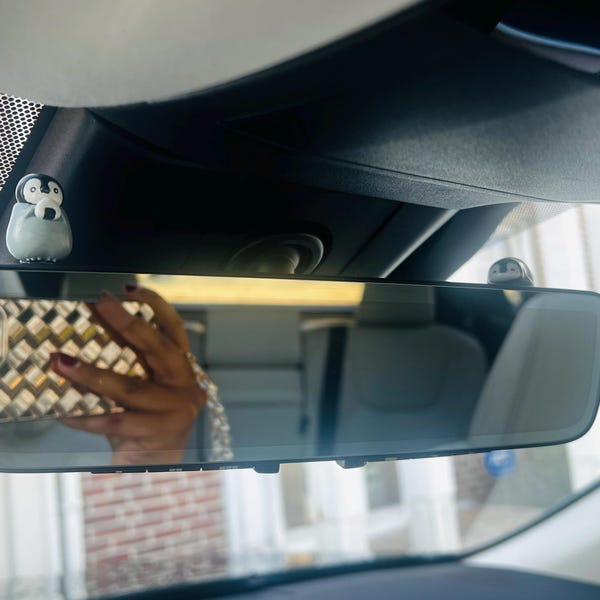 6pc Cool Bat Car Rearview Mirror Decor, Cute Bat Car Dashboard Decor ...