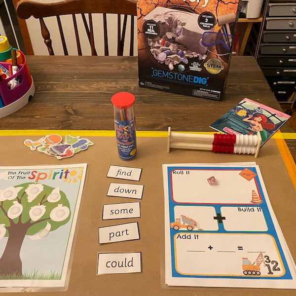 Life Skills for Kids Printable Bundle, Learn to Tell Time, Phone Number ...