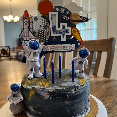 Space Gable Boxes Space Theme Favor Boxes Space Party - Etsy