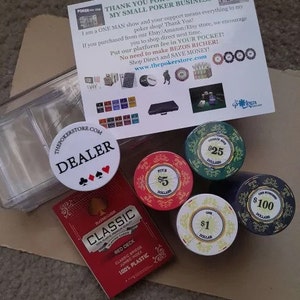 Triple Spade Spinner Suited Card Guard Poker Hand Protector Metal New ...