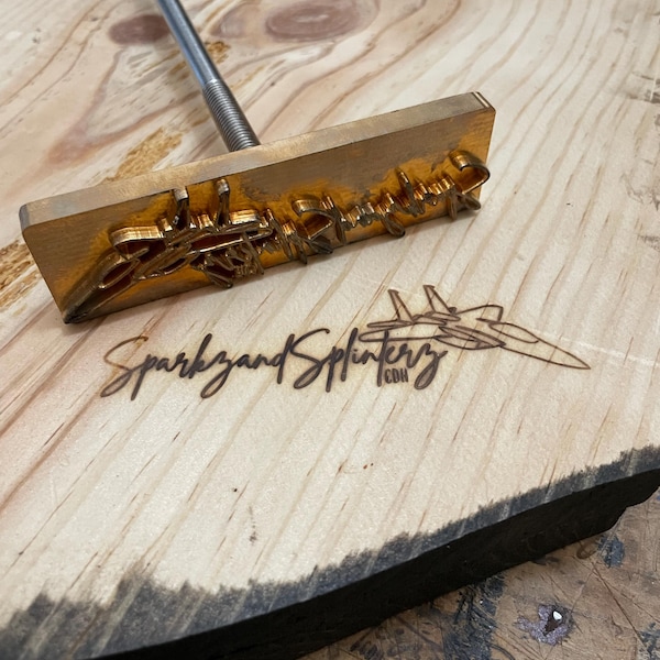 Custom Wood Burning Stamp for Woodworking , Electric Wood Stamp Custom ...