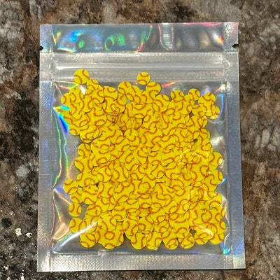 Grapes Grape Bunch Vine Fruit Sprinkle Slime Polymer Clay Slice for ...