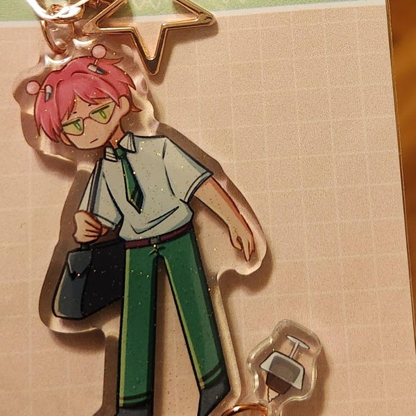RESTOCKED Disastrous Life of Saiki K Anime 3” Double Sided Acrylic ...