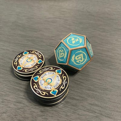 Aventurine Dice, Aventurine Coin,aventurine Cosplay Dice, Honkai Star ...