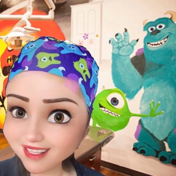 Naruto Scrub Cap - Nurse Scrubs Cap - Dental Surgical Cap, Surgical ...