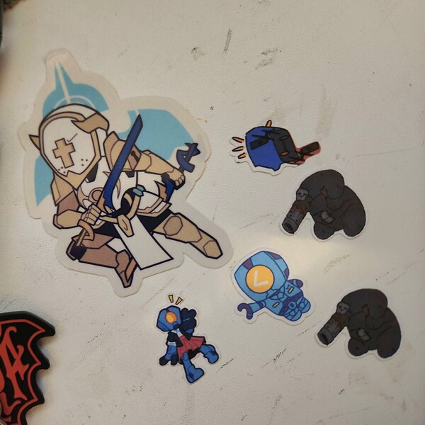 Among Us V1, V2, Gutterman, & Guttertank ULTRAKILL Die Cut Stickers ...