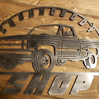 Squarebody Truck Shop 1981 1982 1983 1984 1985 1986 1987 Sign Made of ...