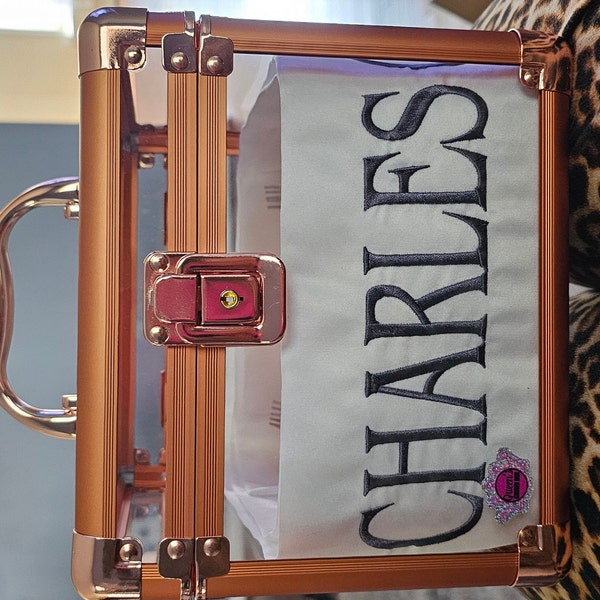 Purple Rhinestone Pageant Crown Box Tiara Display With Sash Holder Tray ...