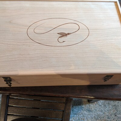 Extra Large Unfinished Wood Box With Lid gifts-memory Box-engravable ...