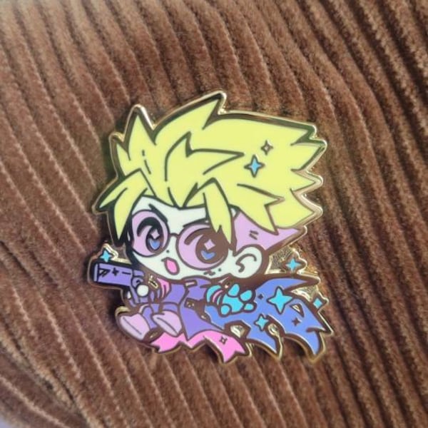 Trig Stampede Enamel Pins | Vash the Stampede, Nicholas Wolfwood ...