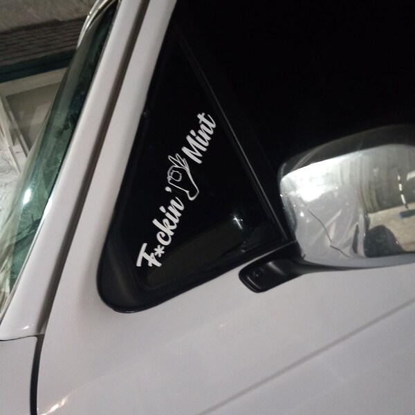 F*ckin' Mint 10" Vinyl Decal Sticker Diesel Truck JDM Car Boosted Turbo ...