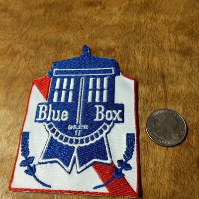 Time Machine Beer Parody Patch, Time Traveler Doc Mish Mash Patch ...