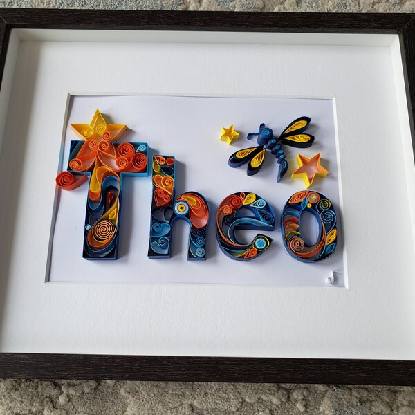 For the Love of Music - Paper Quilling Art in 6x8” Shadow Box Frame - Etsy