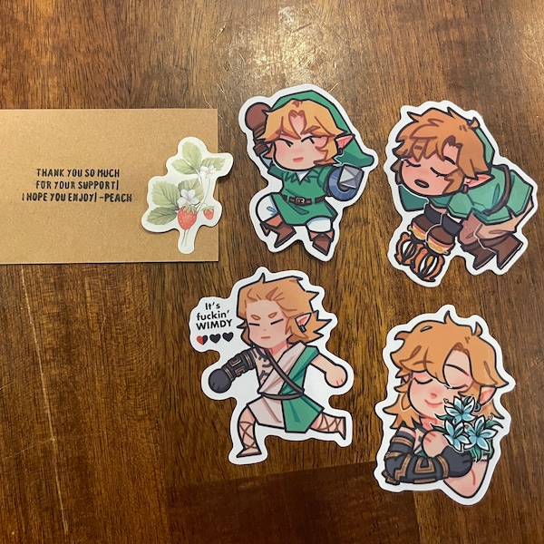 Legend of Zelda Hanging Link Charms | Acrylic | Keychains - Etsy