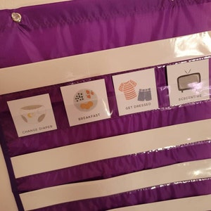 Editable Daily Routine Cards & Chart, Toddler Daily Rhythm, Visual ...