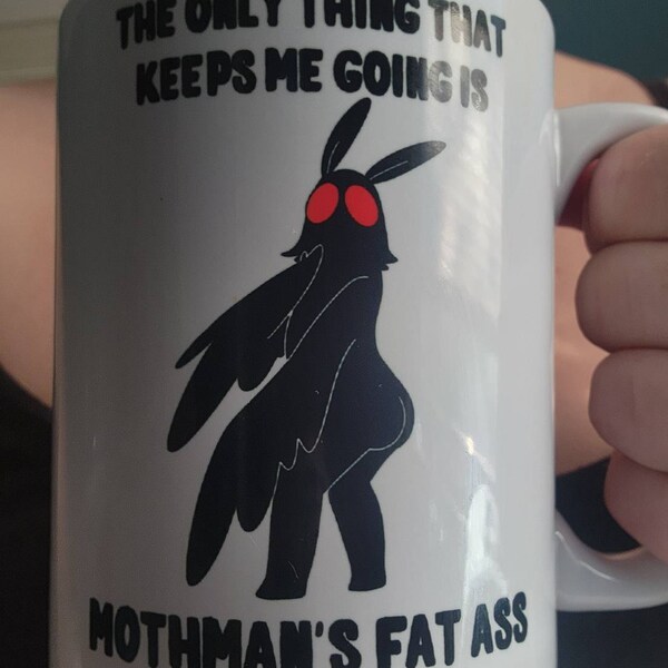 Mothman Embroidered Patch Mothman Sunset Cryptid Iron on Patch - Etsy