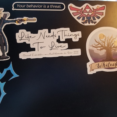 Overwatch 2 Lifeweaver Pixel Spray Vinyl Sticker Decal, Laptop, Phone ...