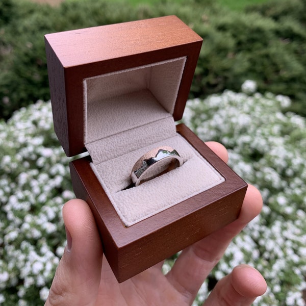 Gold Nautical Wedding Ring / Anchor Ring / Unique Mens Ring / Sailor ...