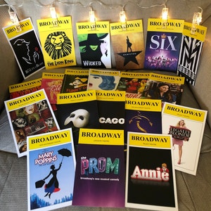 BROADWAY Musical Theater PHOTO Booth or Selfie Props - Etsy