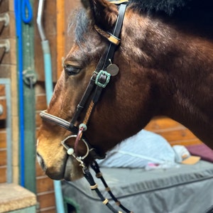 Draft Black and Rose Gold One Ear Headstall - Etsy