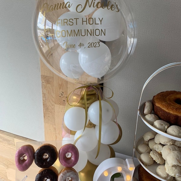Communion Balloon, First Holy Communion Balloon, Communion Decoration ...