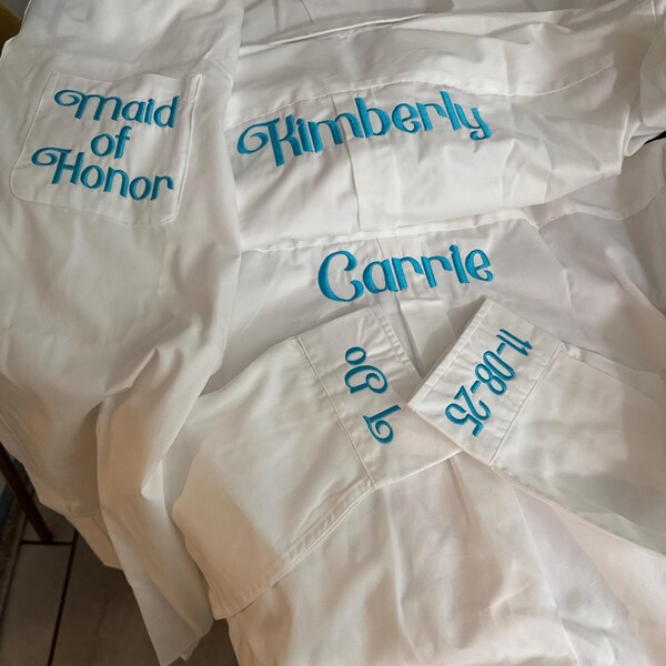 Wedding Dress Name Tag/ Label for Your Dress/ Something Blue on Your ...