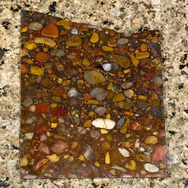 Petrified Opalized Wood Lapidary Slab, 6mm Thick, Agatized Wood, Rough ...