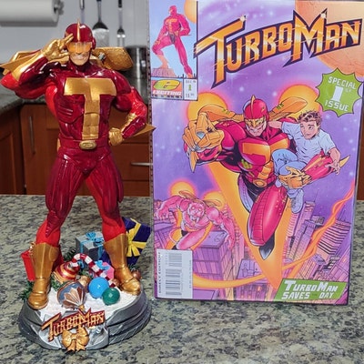 Turboman Comic Book Replica Prop Jingle All the Way Christmas - Etsy