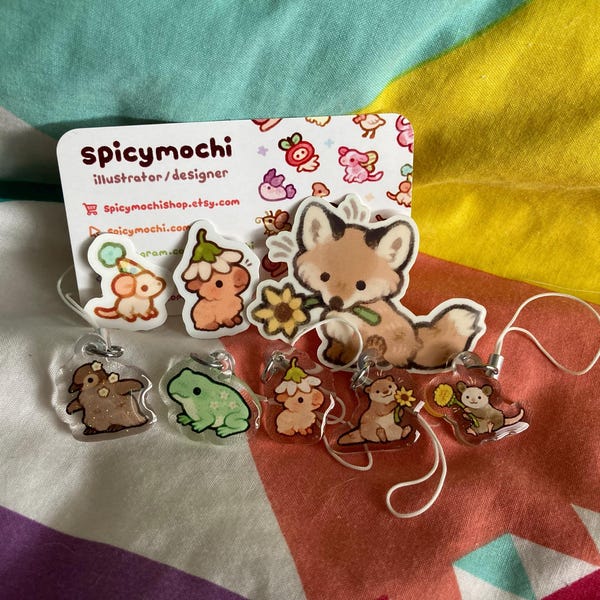 Feline Friends Reusable Sticker Book / 6x6 Cat-themed Square Sticker ...